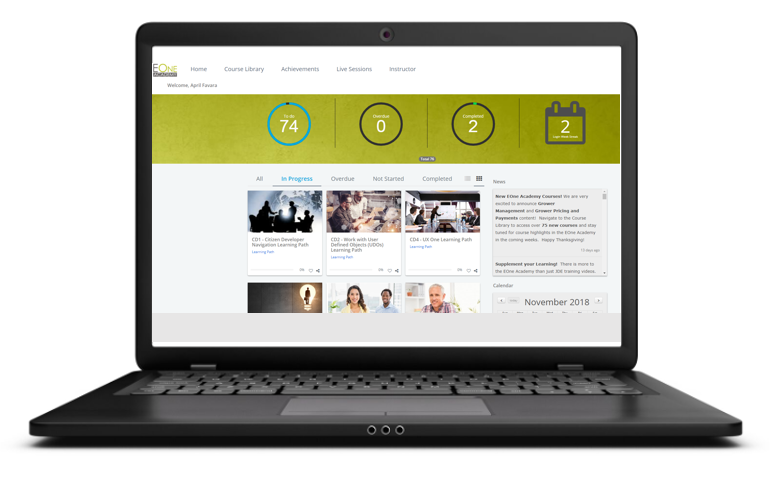 EOne Academy™ EnterpriseOne Training Content